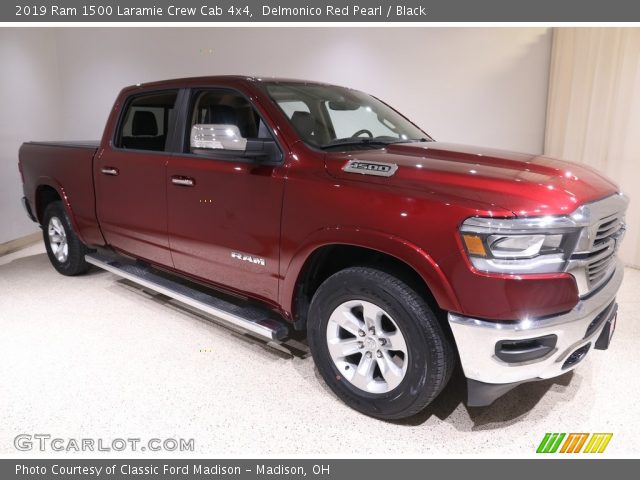 Delmonico Red Pearl - 2019 Ram 1500 Laramie Crew Cab 4x4 - Black Interior | GTCarLot.com ...
