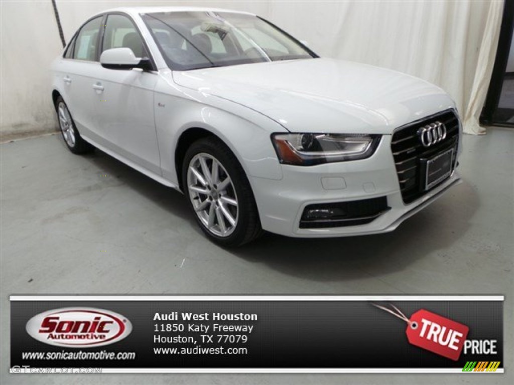 2015 Ibis White Audi A4 2.0T Premium Plus quattro #102884697 Photo #1 | GTCarLot.com - Car Color ...
