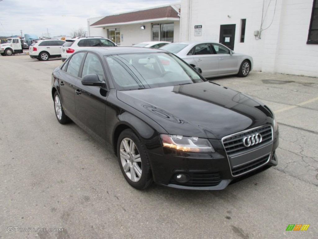 2009 Brilliant Black Audi A4 2.0T Sedan #103050395 | GTCarLot.com - Car Color Galleries
