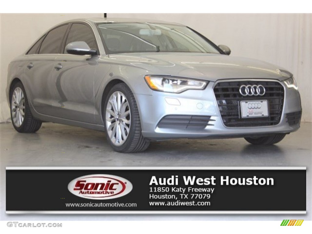 2012 Ice Silver Metallic Audi A6 2.0T Sedan #109273896 Photo #1 | GTCarLot.com - Car Color Galleries