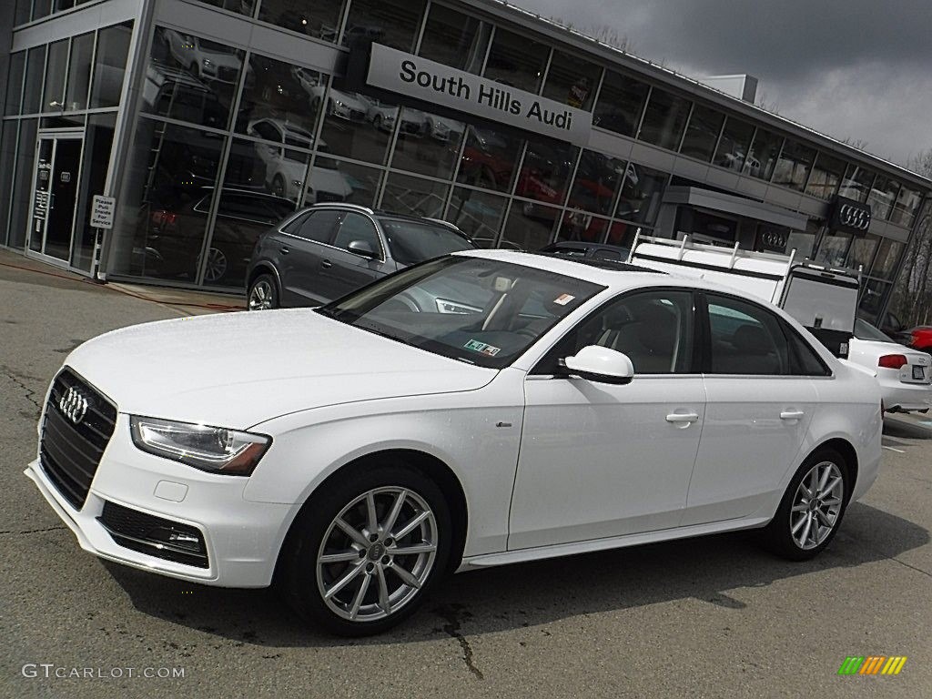 2015 Ibis White Audi A4 2.0T Premium Plus quattro #112452502 Photo #1 | GTCarLot.com - Car Color ...