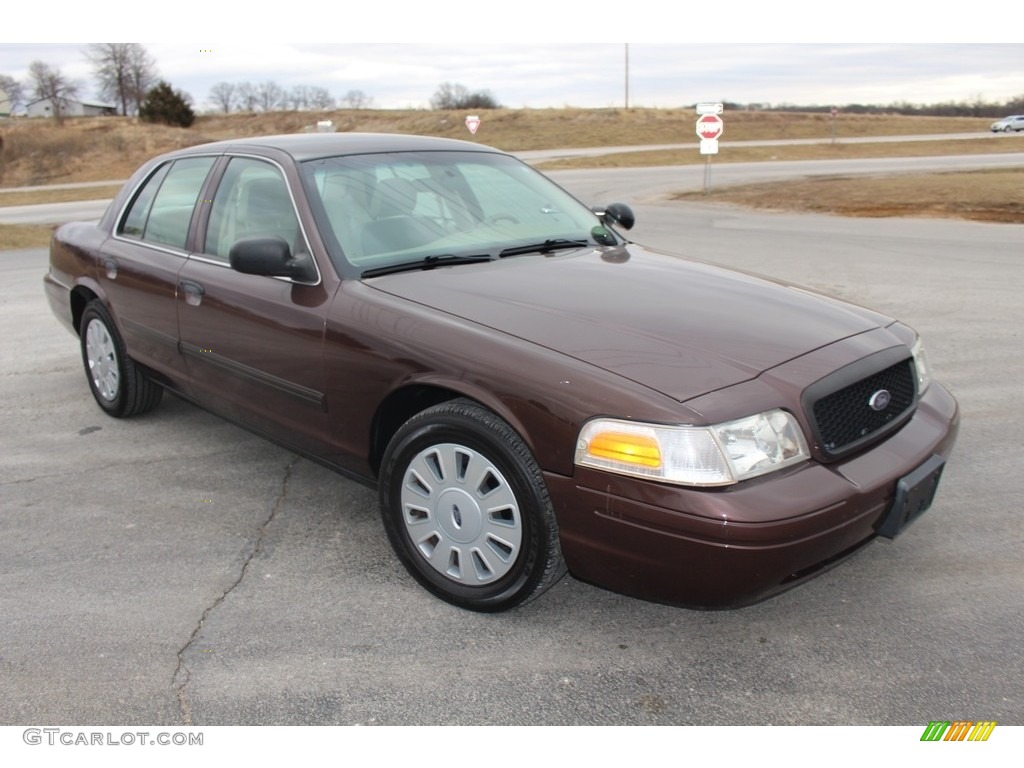 2010 Medium Brown Metallic Ford Crown Victoria Police Interceptor