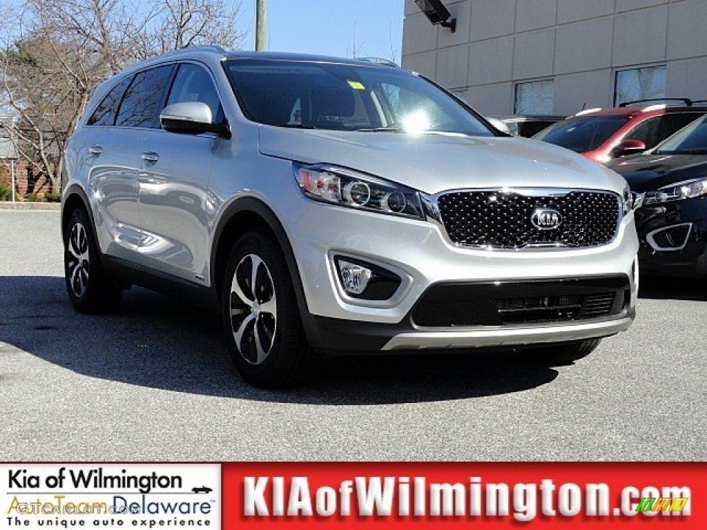 2017 Sparkling Silver Kia Sorento EX AWD #118928545 Photo #5 | GTCarLot.com - Car Color Galleries