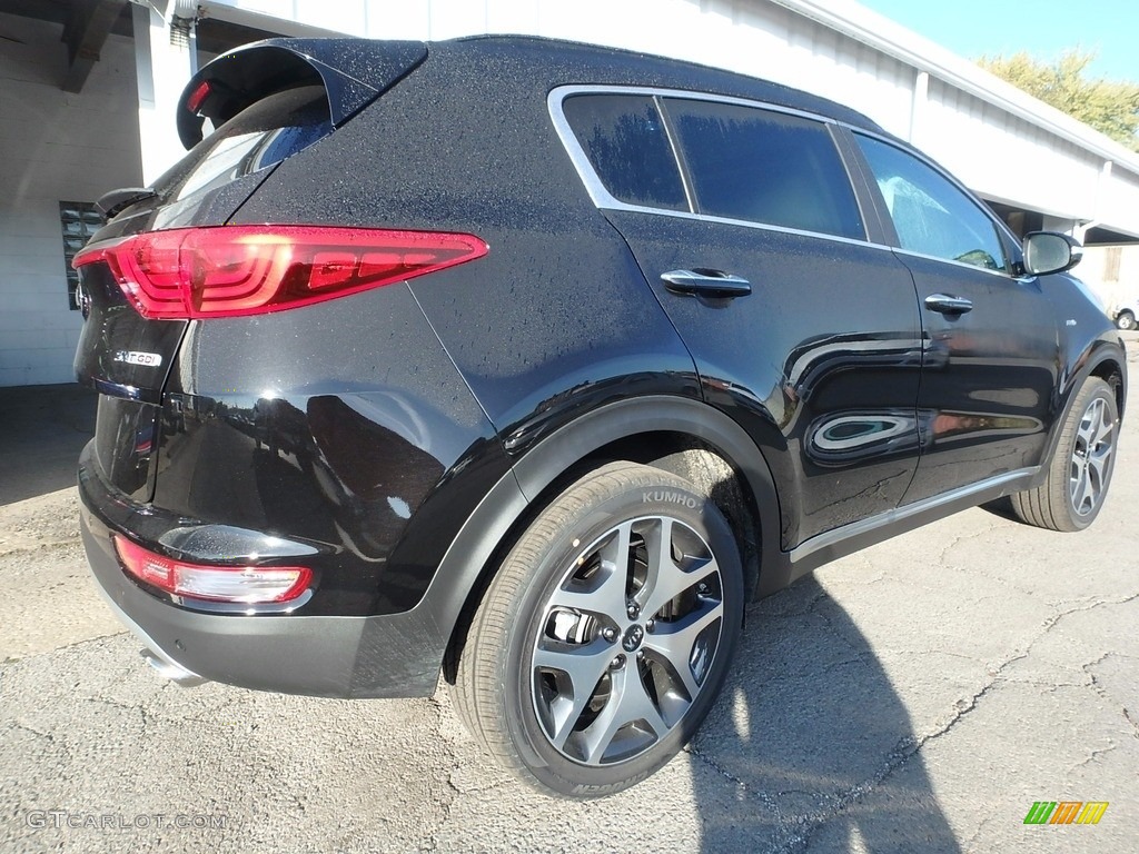 2018 Black Cherry Kia Sportage SX Turbo AWD #123422262 Photo #2 | GTCarLot.com - Car Color Galleries