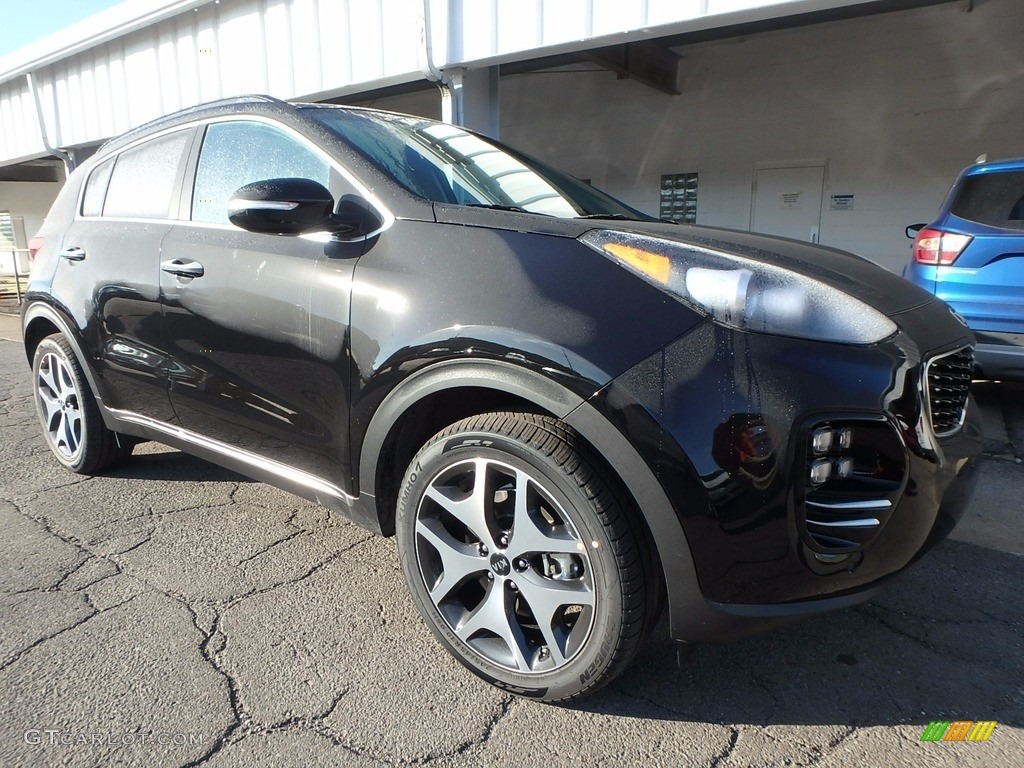 2018 Black Cherry Kia Sportage SX Turbo AWD #123422262 Photo #8 | GTCarLot.com - Car Color Galleries
