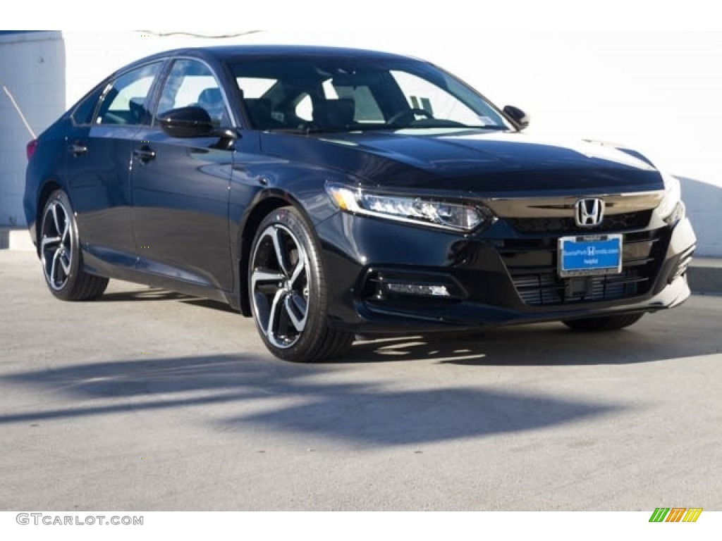 2018 Crystal Black Pearl Honda Accord Sport Sedan #125068417 Photo #10 | GTCarLot.com - Car ...