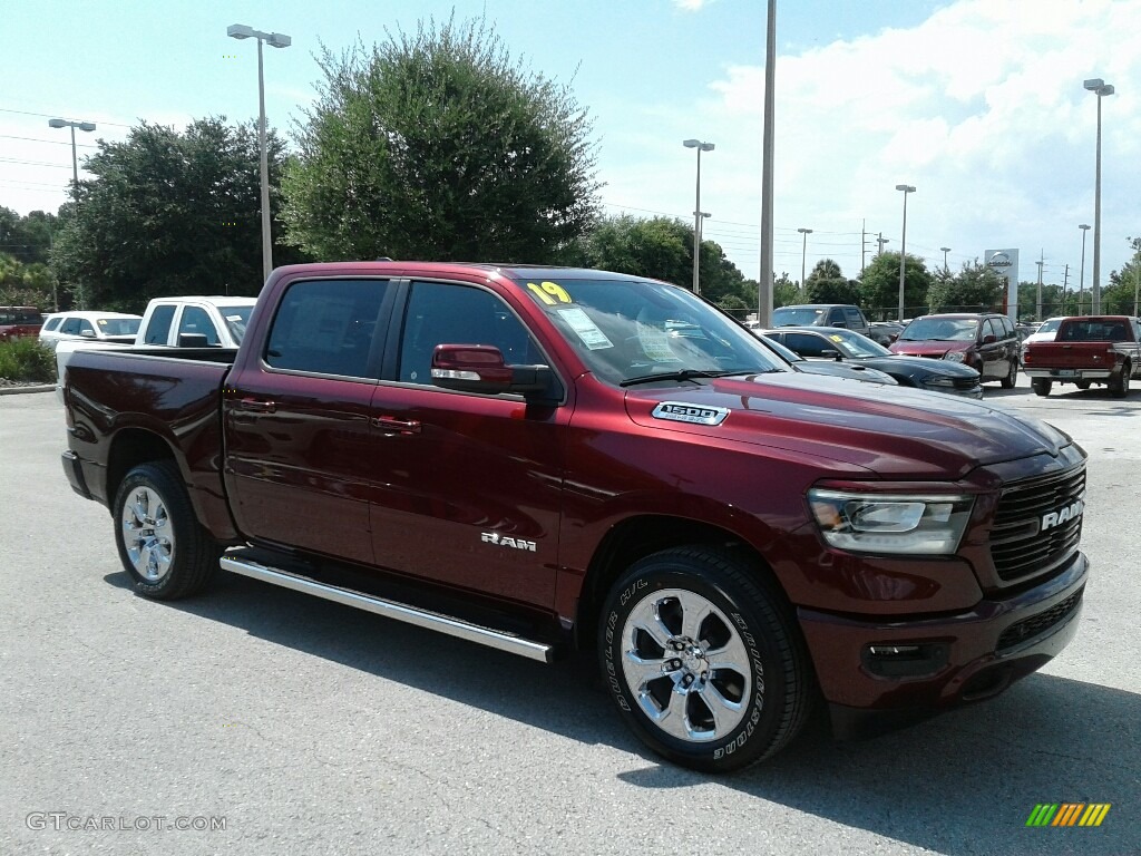 2019 Delmonico Red Pearl Ram 1500 Big Horn Crew Cab #128037700 Photo #7 | GTCarLot.com - Car ...