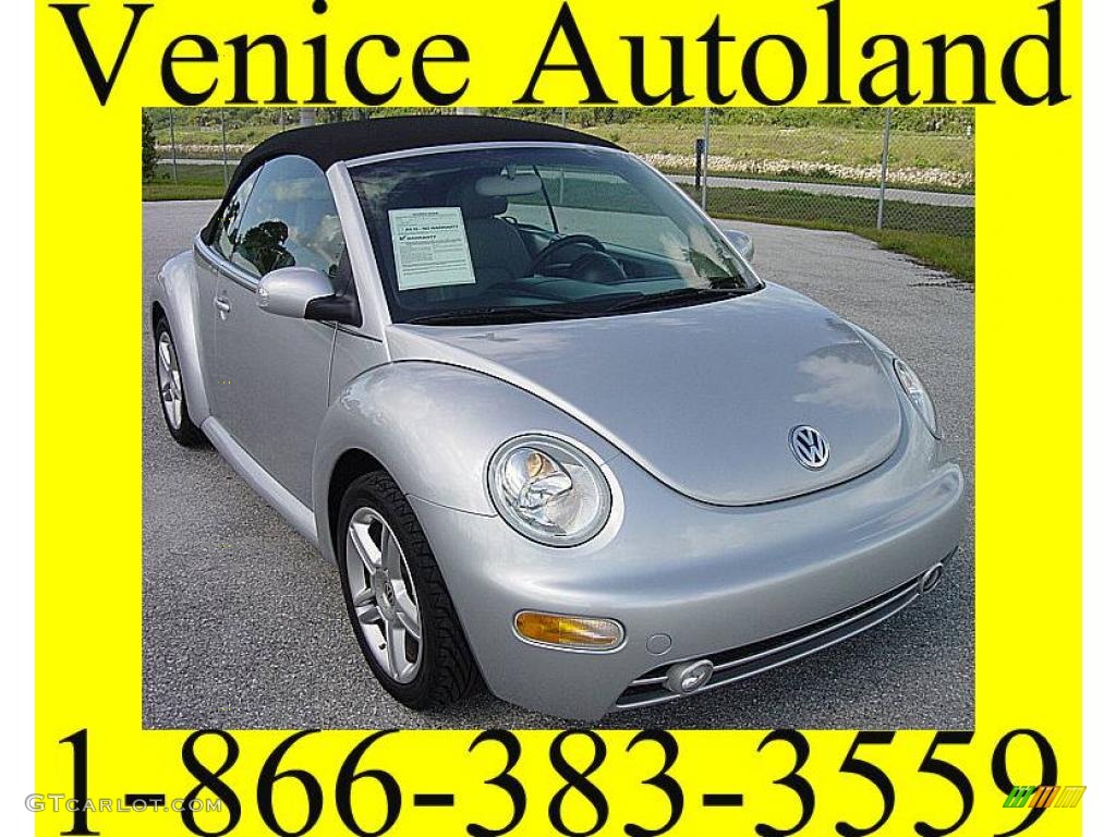 2004 Reflex Silver Metallic Volkswagen New Beetle GLS 1.8T Convertible #12789621 Photo #5 ...