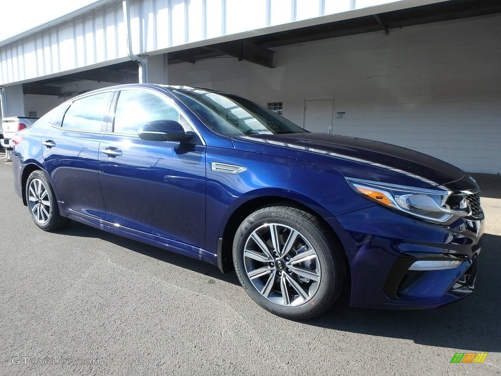 2019 Horizon Blue Kia Optima LX #129968666 Photo #8 | GTCarLot.com - Car Color Galleries