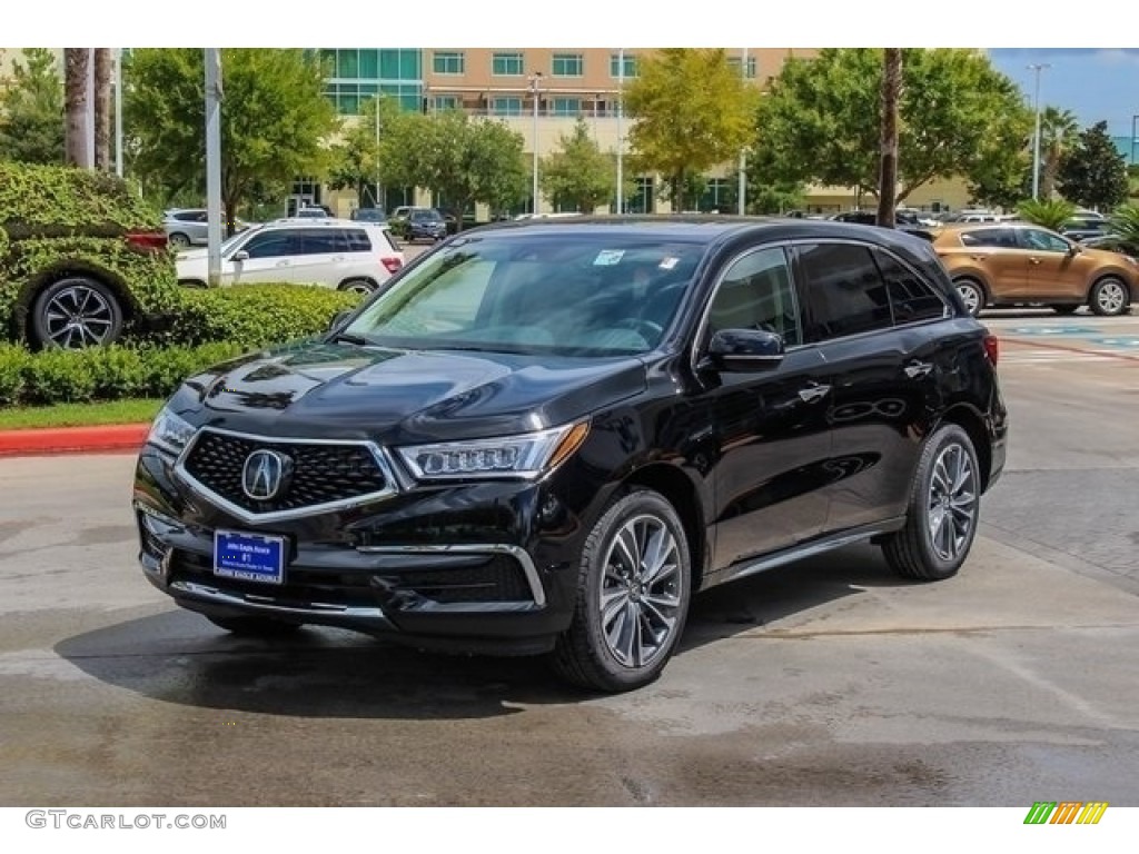 2019 Majestic Black Pearl Acura MDX #130390492 Photo #3 | GTCarLot.com - Car Color Galleries