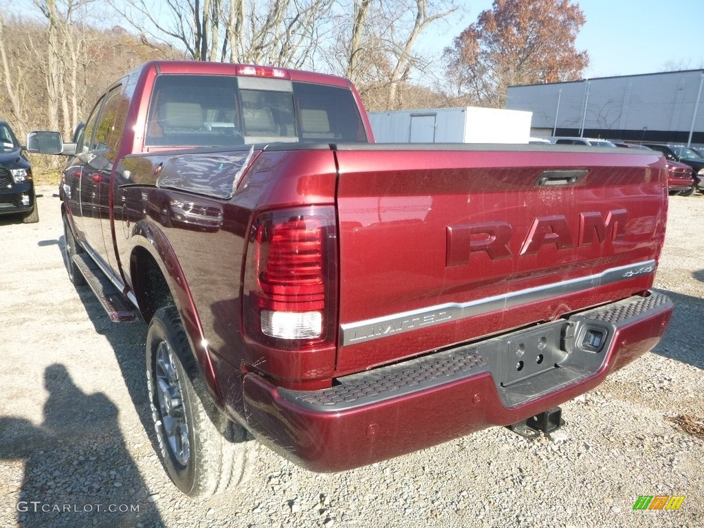 2018 Delmonico Red Pearl Ram 2500 Laramie Longhorn Mega Cab 4x4 #130571647 Photo #3 | GTCarLot ...