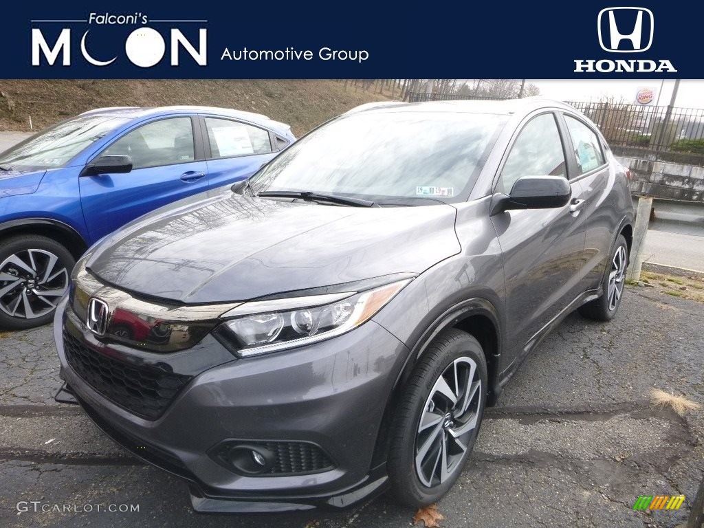 2019 Modern Steel Metallic Honda HR-V Sport AWD #131048107 | GTCarLot.com - Car Color Galleries