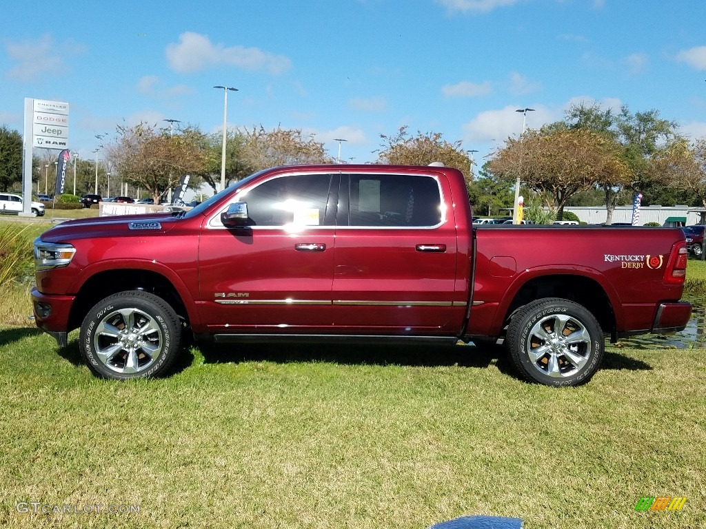 2019 Delmonico Red Pearl Ram 1500 Limited Crew Cab 4x4 #131593745 Photo #2 | GTCarLot.com - Car ...