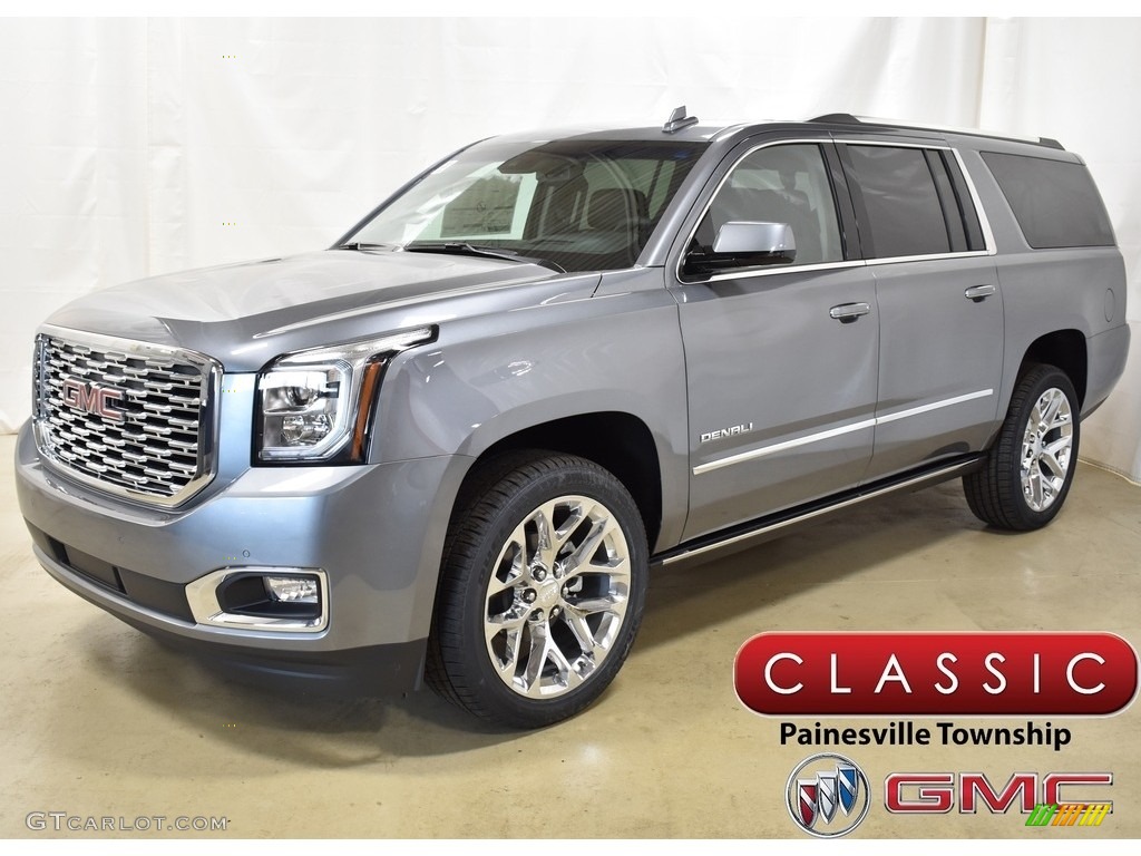2019 Satin Steel Metallic Gmc Yukon Xl Denali 4wd 132419712 Car Color Galleries