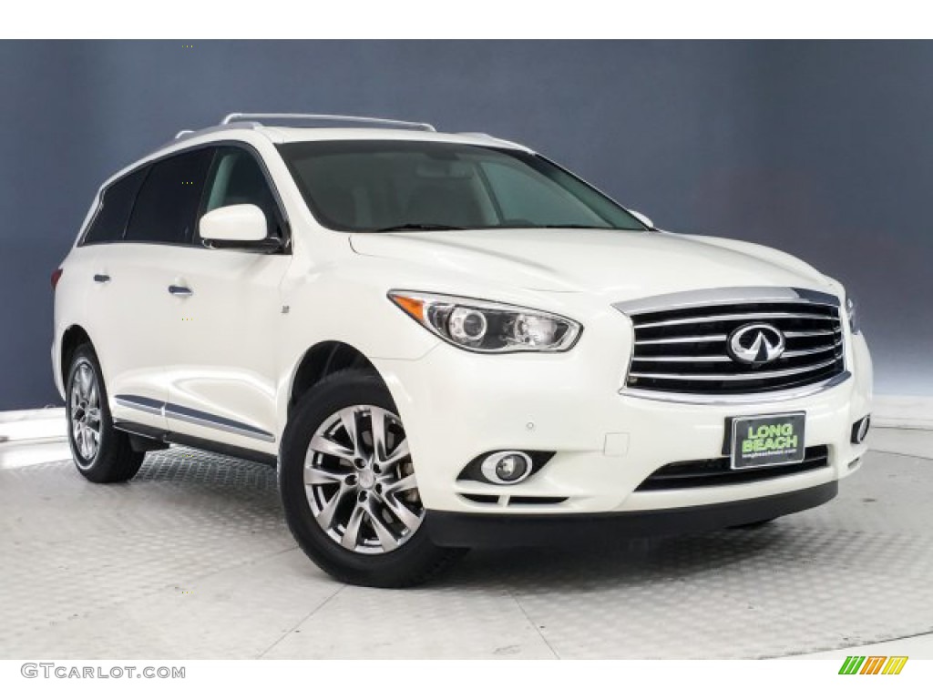 2015 Majestic White Infiniti QX60 3.5 AWD #132453569 Photo #14 | GTCarLot.com - Car Color Galleries