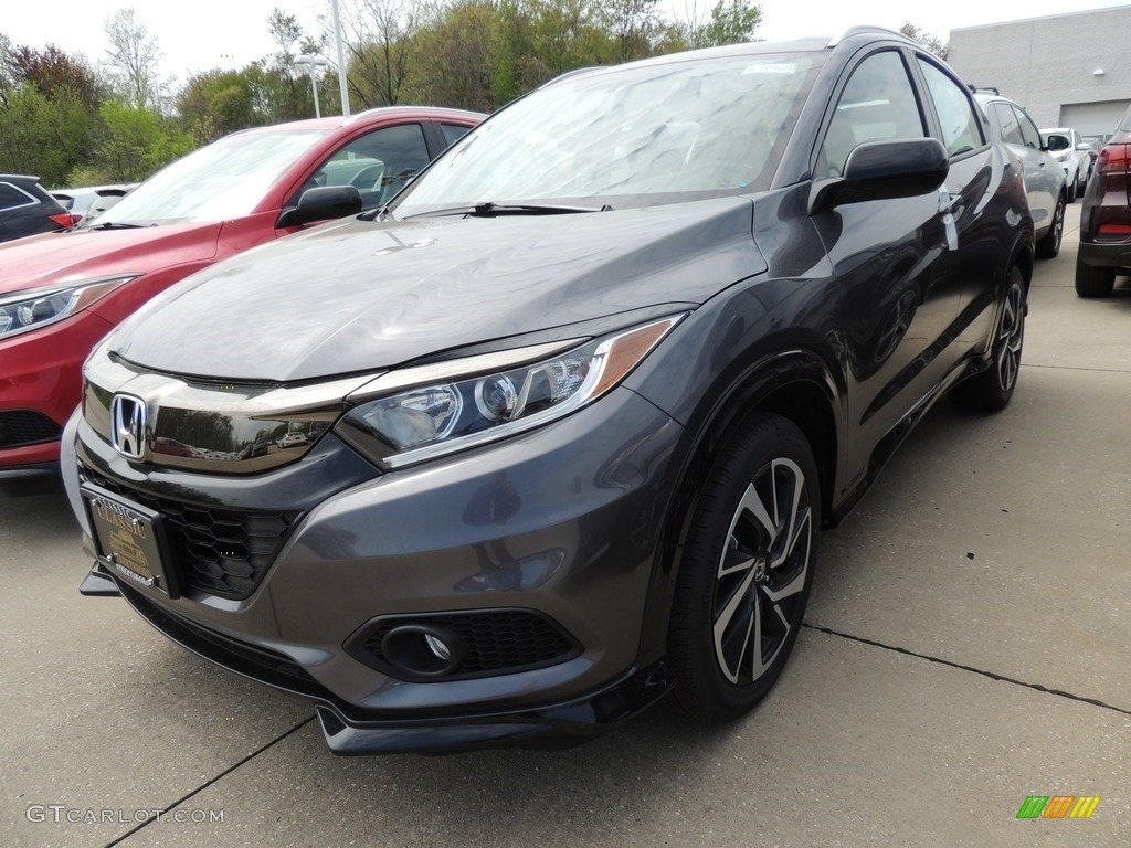 2019 Modern Steel Metallic Honda HR-V Sport AWD #133269375 | GTCarLot.com - Car Color Galleries