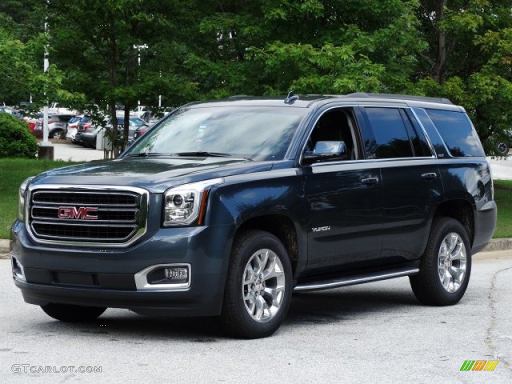 Dark Sky Metallic 2019 GMC Yukon SLT Exterior Photo 133972057