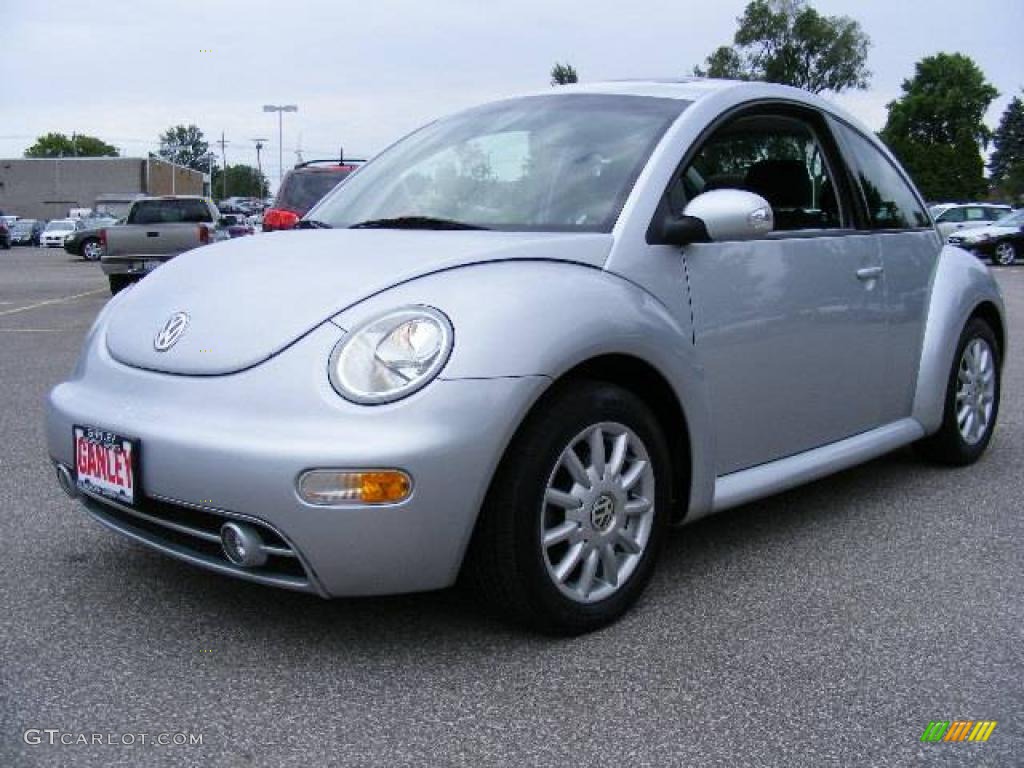 2005 Reflex Silver Metallic Volkswagen New Beetle GLS Coupe #13366730 | GTCarLot.com - Car Color ...
