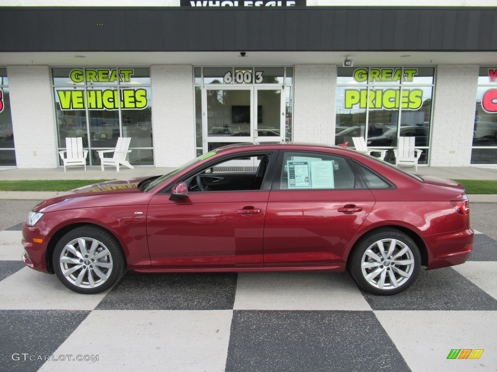 2018 Matador Red Metallic Audi A4 2.0T ultra Premium #134520533 Photo #12 | GTCarLot.com - Car ...