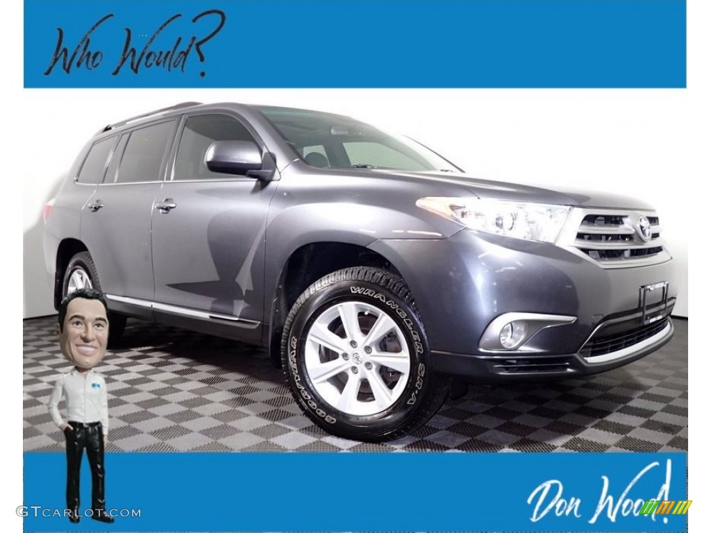 2013 Magnetic Gray Metallic Toyota Highlander SE 4WD #139517698 Photo #1 | GTCarLot.com - Car ...