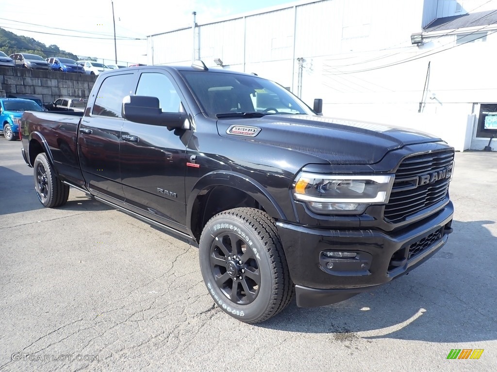 2020 Diamond Black Crystal Pearl Ram 3500 Laramie Crew Cab 4x4 #139659093 Photo #7 | GTCarLot ...