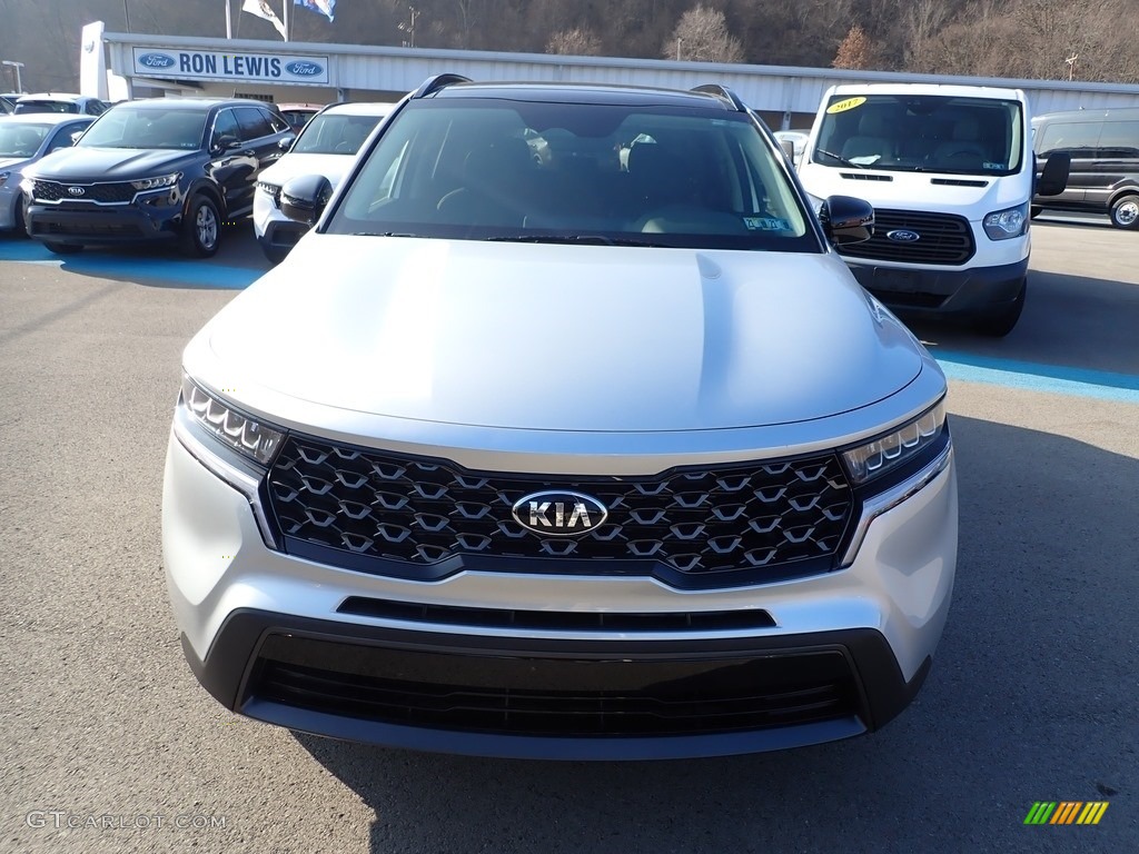 2021 Sparkling Silver Kia Sorento S #140460535 Photo #4 | GTCarLot.com - Car Color Galleries