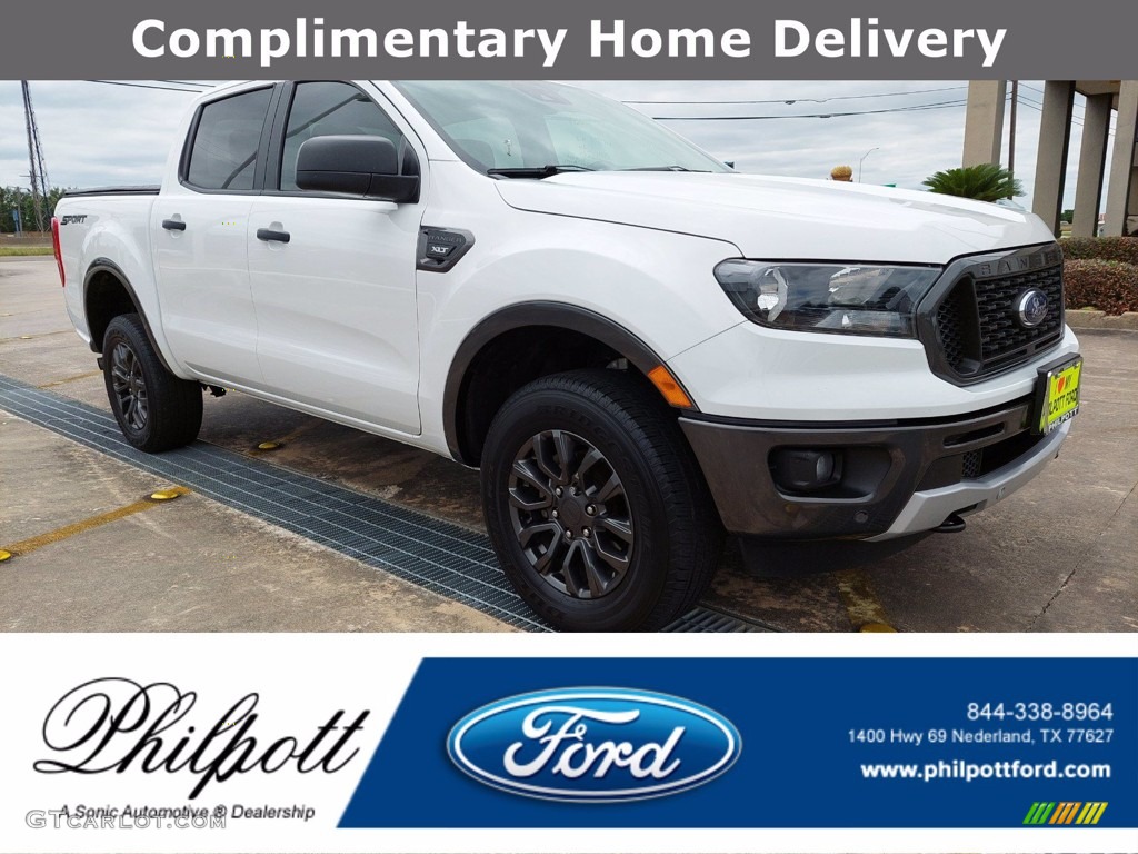2019 Oxford White Ford Ranger Xlt Supercrew 4x4 141955414 Photo 5