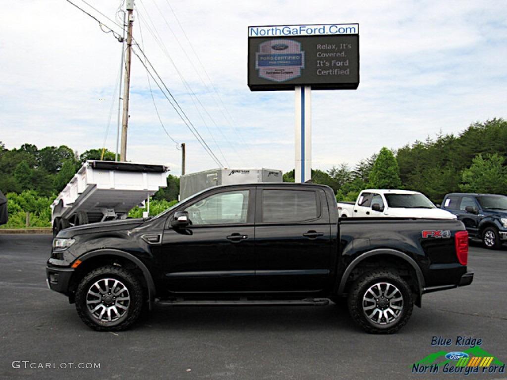 2019 Shadow Black Ford Ranger Lariat Supercrew 4x4 142160446 Photo 2