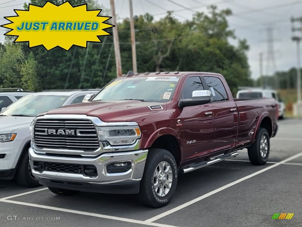 2019 Delmonico Red Pearl Ram 3500 Laramie Crew Cab 4x4 #142925592 Photo #3 | GTCarLot.com - Car ...