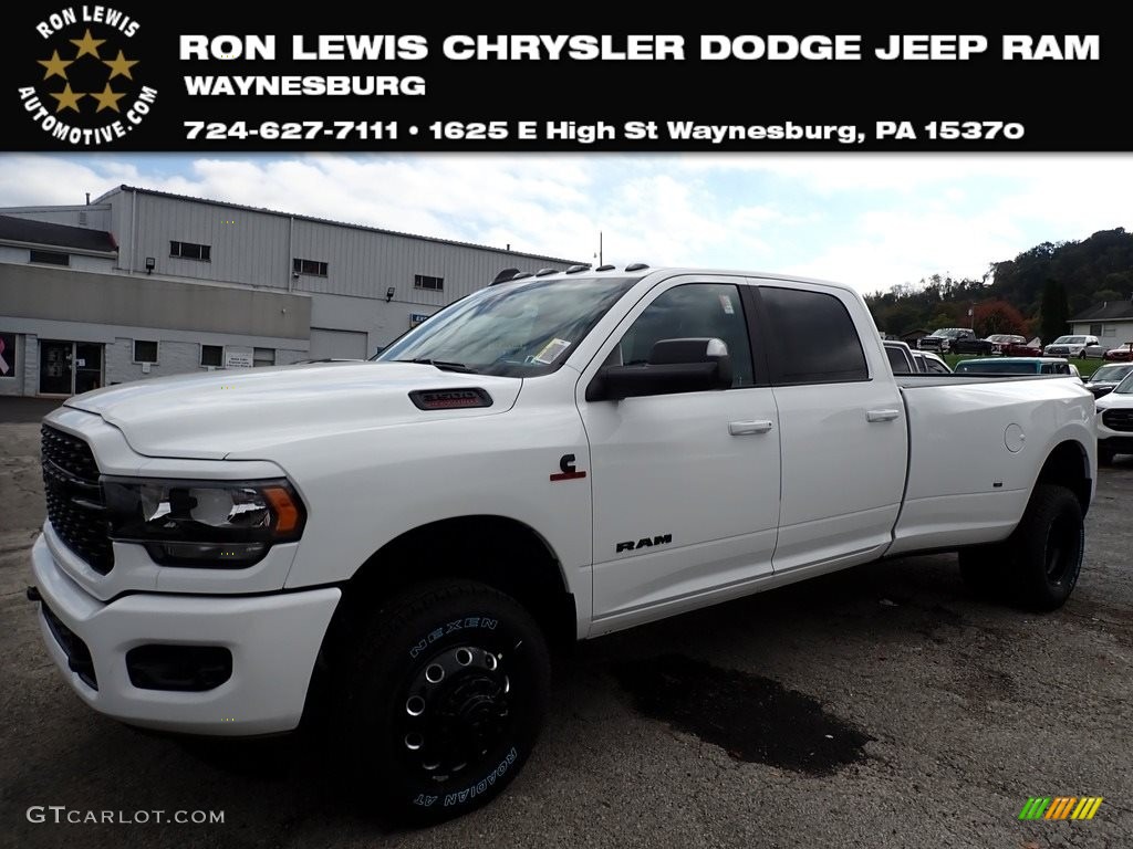 2022 Bright White Ram 3500 Big Horn Crew Cab 4x4 #143093471 Photo #20 | GTCarLot.com - Car Color ...