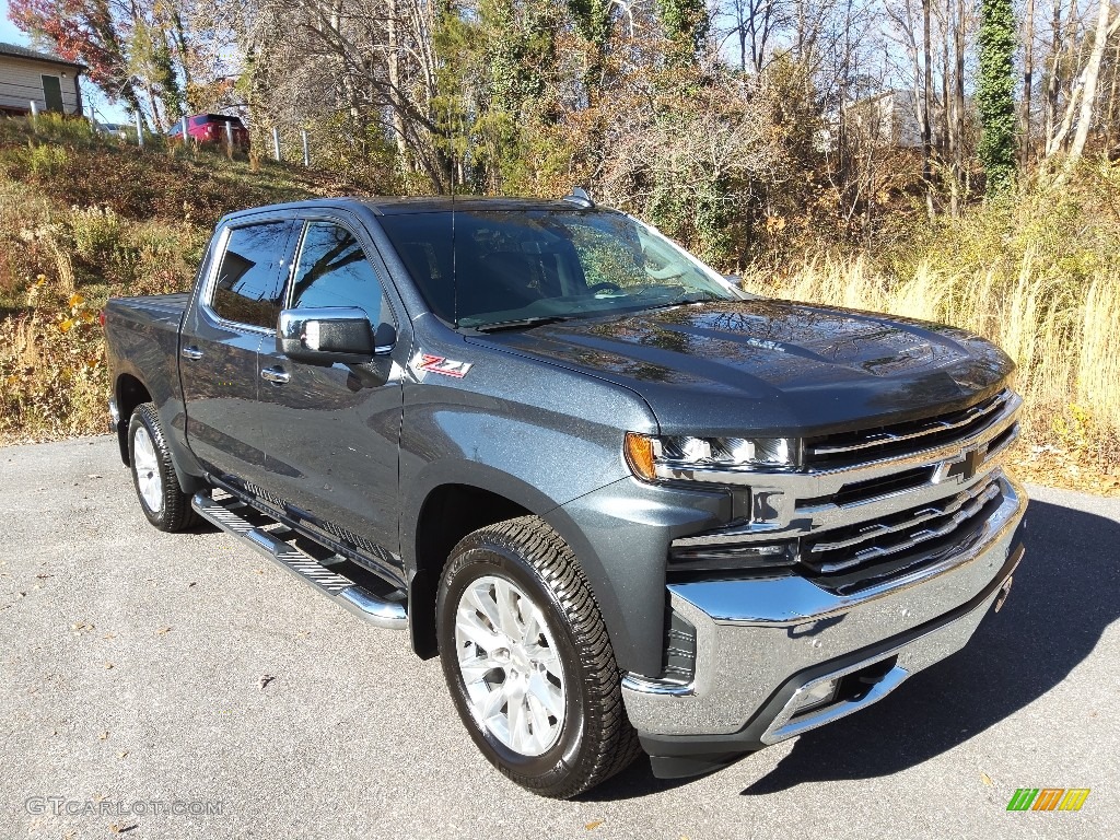 2020 Shadow Gray Metallic Chevrolet Silverado 1500 LTZ Crew Cab 4x4 #143308034 Photo #4 ...