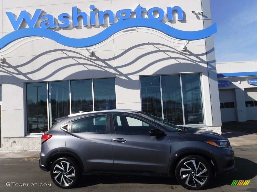 2019 Modern Steel Metallic Honda HR-V Sport AWD #143632992 Photo #2 | GTCarLot.com - Car Color ...