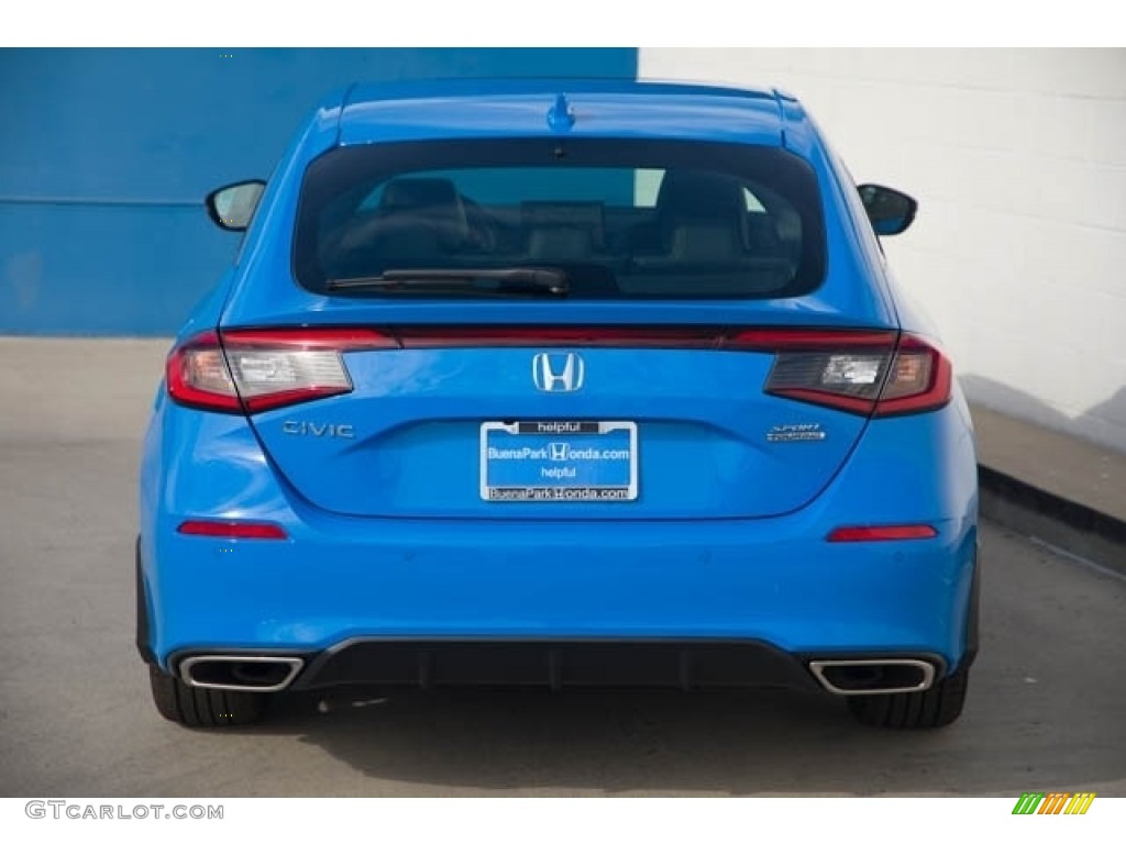 2022 Boost Blue Metallic Honda Civic Sport Touring Hatchback #143812394 Photo #5 | GTCarLot.com ...