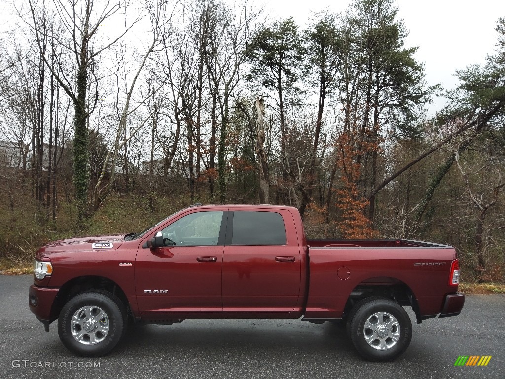 2022 Delmonico Red Pearl Ram 2500 Big Horn Crew Cab 4x4 #143874310 | GTCarLot.com - Car Color ...