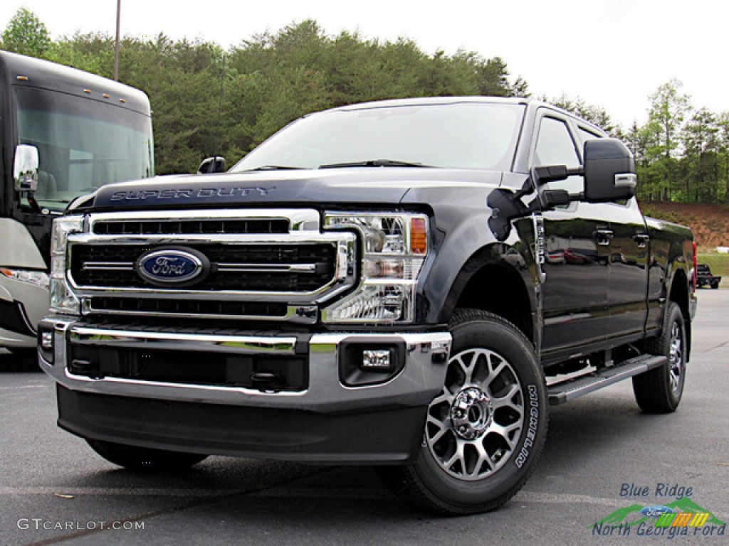 2022 Antimatter Blue Ford F350 Super Duty Lariat Crew Cab 4x4 #144182989 Photo #5 | GTCarLot.com ...