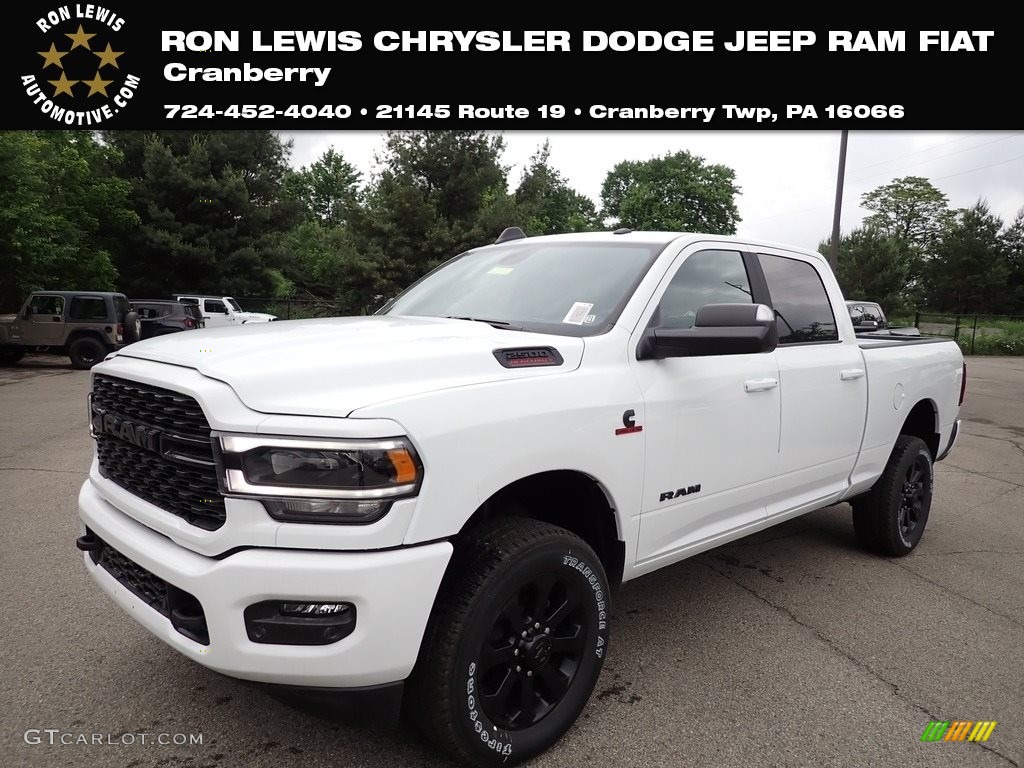 2022 Bright White Ram 2500 Big Horn Crew Cab Night Edition 4x4 #144319091 Photo #7 | GTCarLot ...