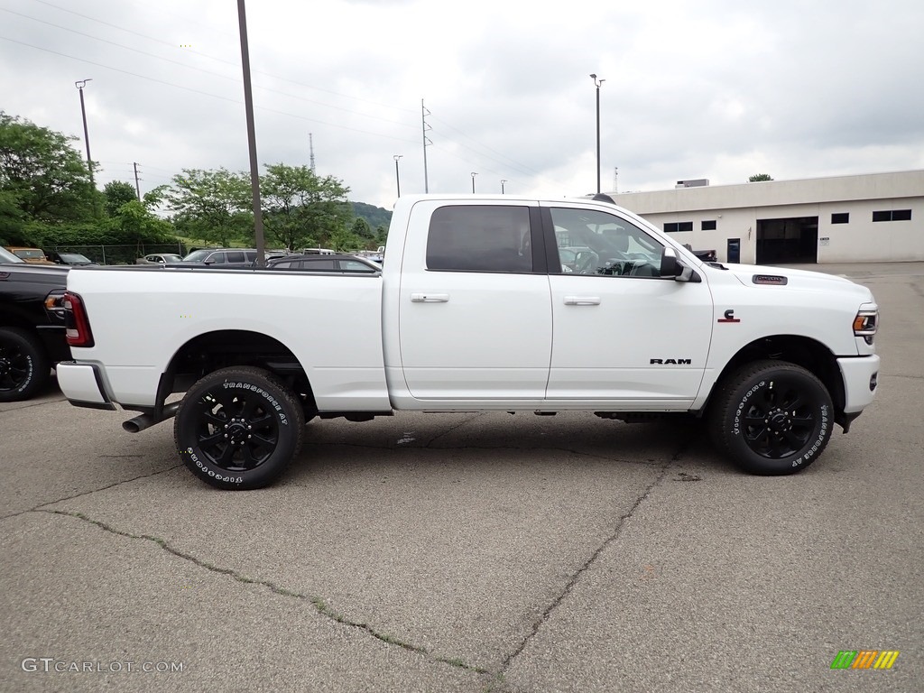 2022 Bright White Ram 2500 Big Horn Crew Cab Night Edition 4x4 #144319091 Photo #7 | GTCarLot ...