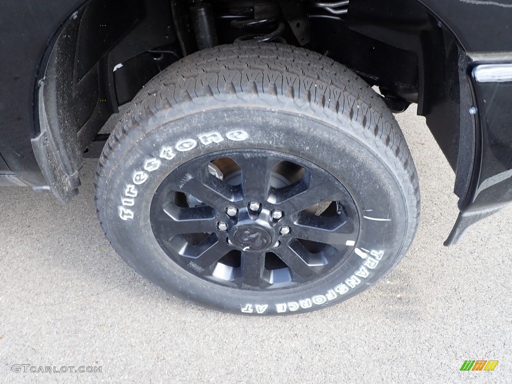 2022 Diamond Black Crystal Pearl Ram 2500 Big Horn Crew Cab Night Edition 4x4 #144522447 Photo ...