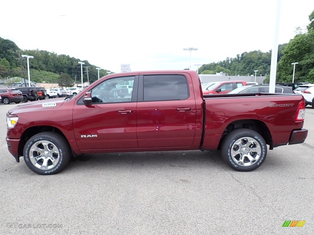 2022 Delmonico Red Pearl Ram 1500 Big Horn Crew Cab 4x4 #144612833 Photo #2 | GTCarLot.com - Car ...