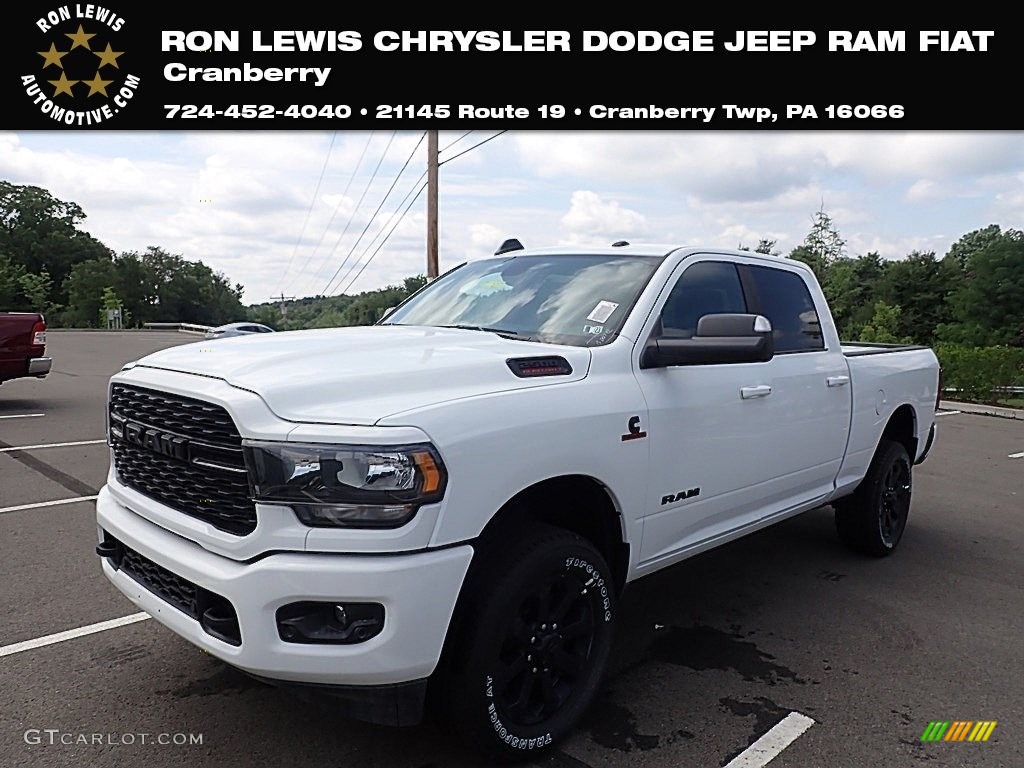 2022 Bright White Ram 2500 Big Horn Crew Cab Night Edition 4x4 #144662055 | GTCarLot.com - Car ...