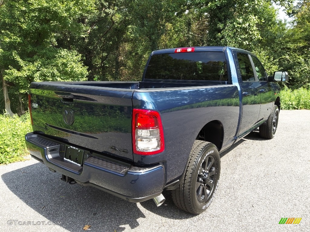 2022 Patriot Blue Pearl Ram 2500 Big Horn Crew Cab Night Edition 4x4 #144911385 Photo #6 ...