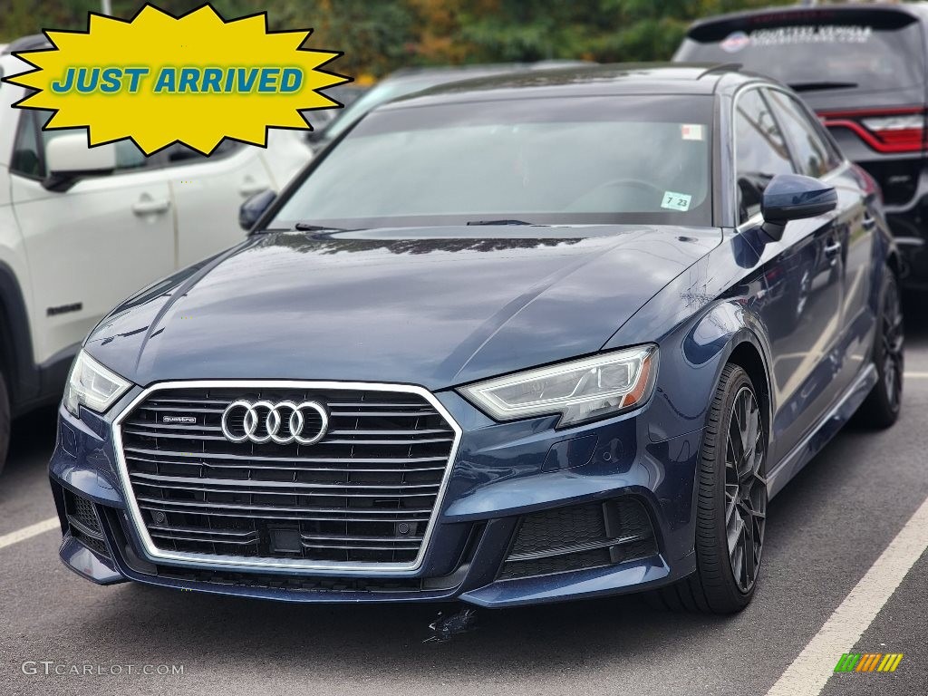 2018 Cosmos Blue Metallic Audi A3 2.0 Premium Plus quattro #145030272 | GTCarLot.com - Car Color ...