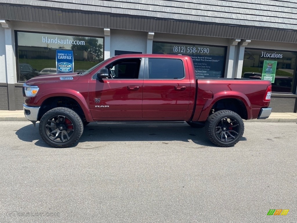 2022 Delmonico Red Pearl Ram 1500 Big Horn Rocky Ridge Crew Cab 4x4 #146489296 Photo #40 ...