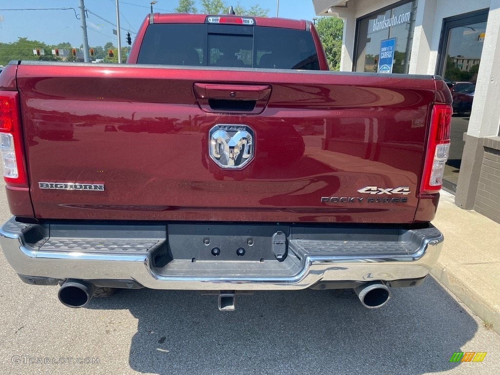 2022 Delmonico Red Pearl Ram 1500 Big Horn Rocky Ridge Crew Cab 4x4 #146489296 Photo #42 ...