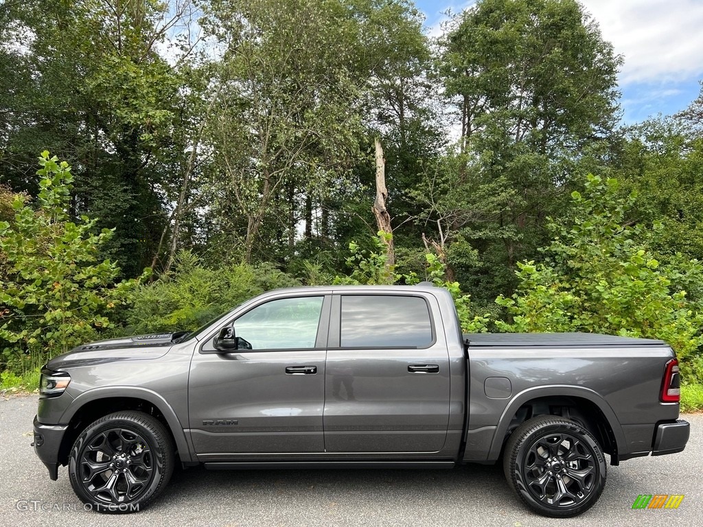 2024 Granite Crystal Metallic Ram 1500 Limited Night Edition Crew Cab 4x4 #146553185 Photo #13 ...