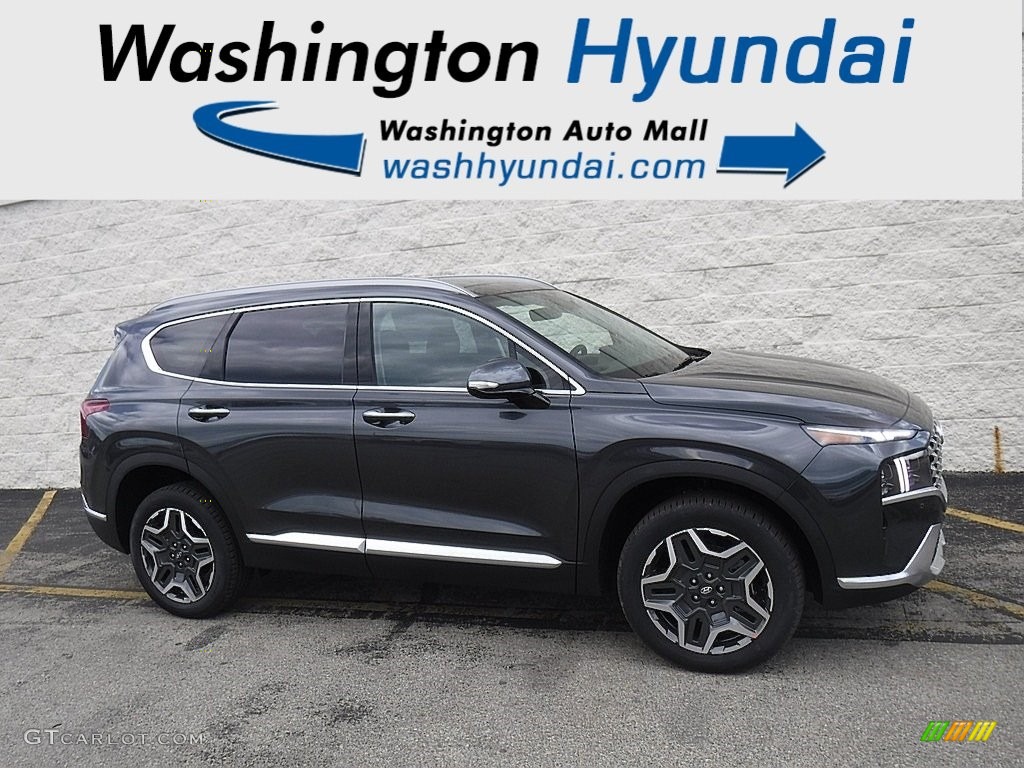 2023 Portofino Gray Hyundai Santa Fe Limited AWD #146566285 Photo #2 | GTCarLot.com - Car Color ...