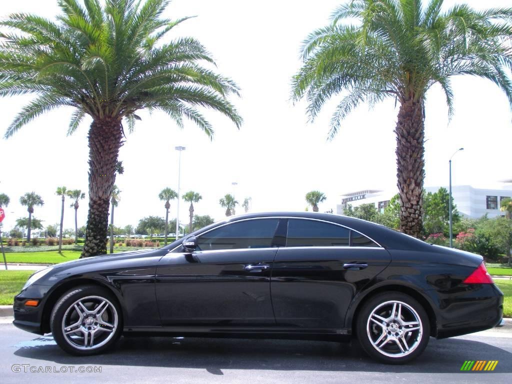 2006 Black Mercedes Benz CLS 500 15380616 GTCarLot Car Color