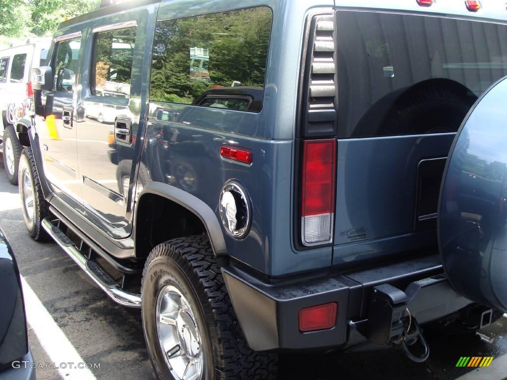 2006 Slate Blue Metallic Hummer H2 SUV #15866002 Photo #5 | GTCarLot.com - Car Color Galleries