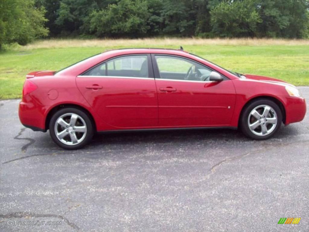 2006 Crimson Red Pontiac G6 GT Sedan #15973171 Photo #5 | GTCarLot.com - Car Color Galleries