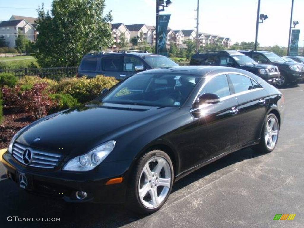 2007 Black Mercedes Benz CLS 550 16389649 GTCarLot Car Color